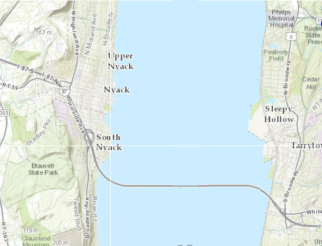 Tappan Zee Bridge NYS Thruway Traffic Cameras (via NyackNewsAndViews)
